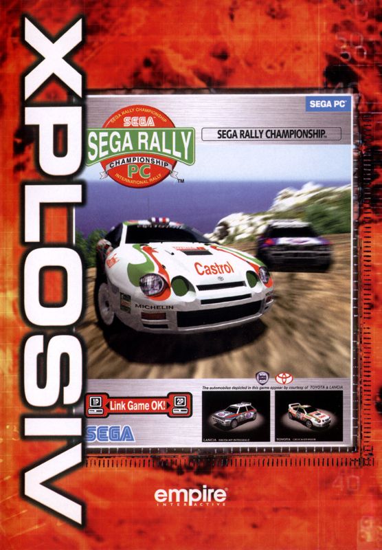 SEGA Rally Championship cover or packaging material - MobyGames