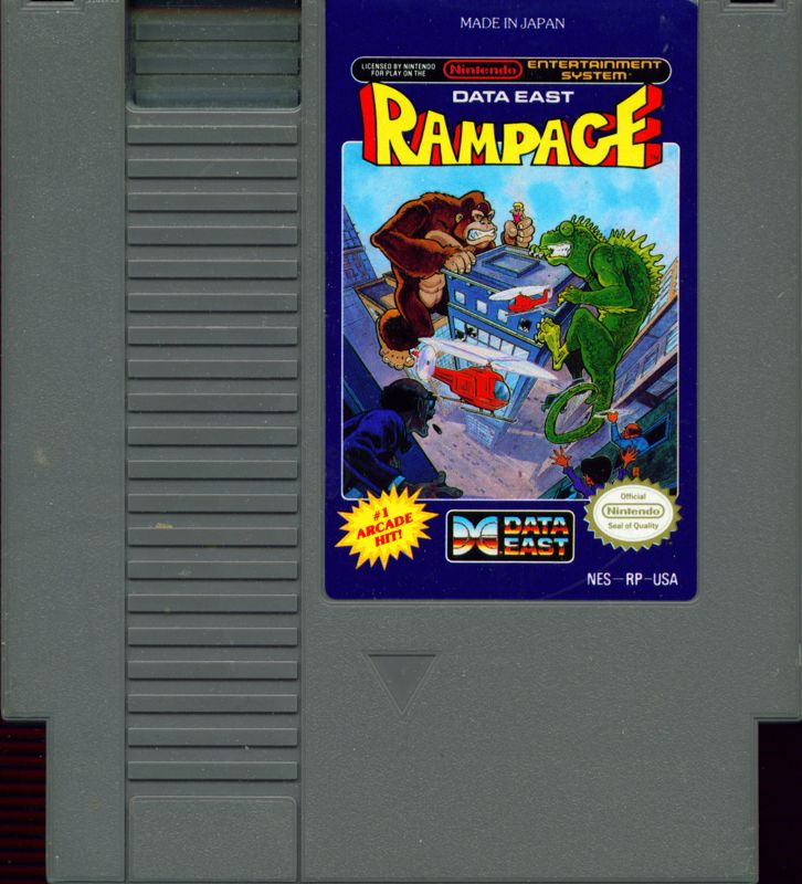 Rampage cover or packaging material - MobyGames