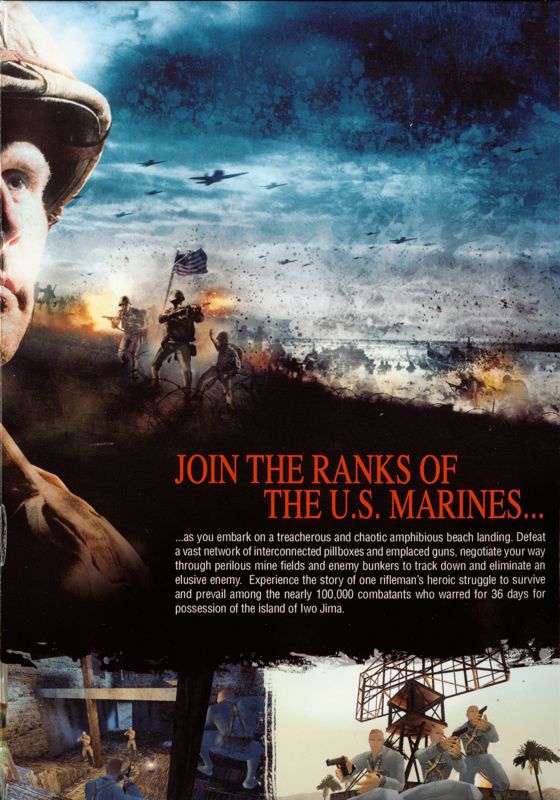 World War II Combat: Iwo Jima cover or packaging material - MobyGames