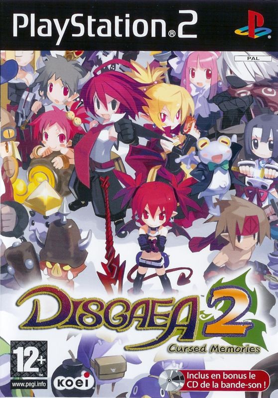 Disgaea 2: Cursed Memories cover or packaging material - MobyGames