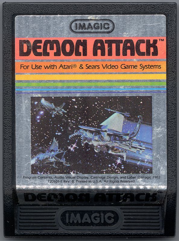 Demon Attack cover or packaging material - MobyGames
