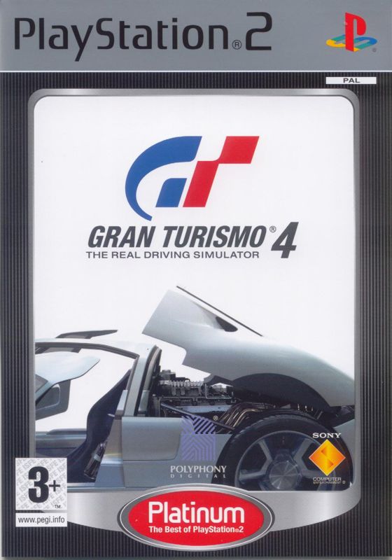 Gran Turismo 4 cover or packaging material - MobyGames