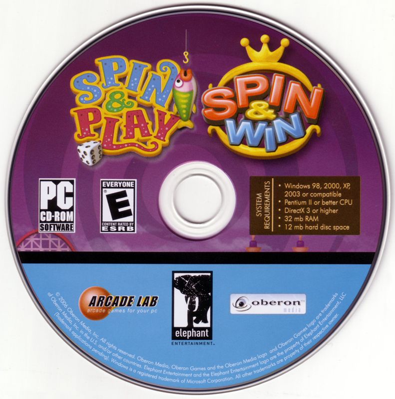 Spin & Win cover or packaging material - MobyGames