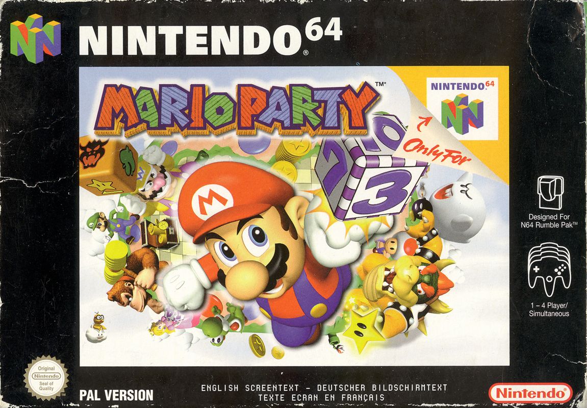 Mario Party cover or packaging material - MobyGames