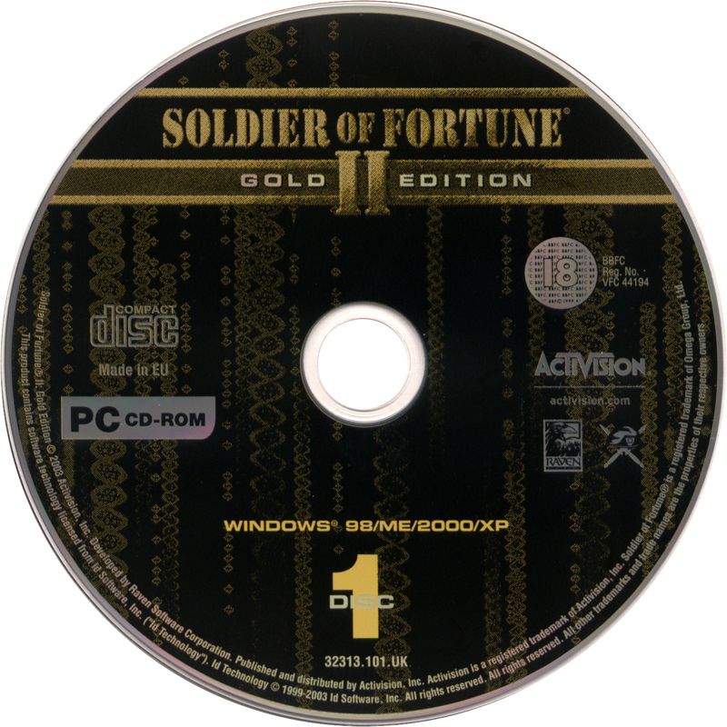 Soldier of Fortune II: Double Helix - Gold Edition cover or packaging ...