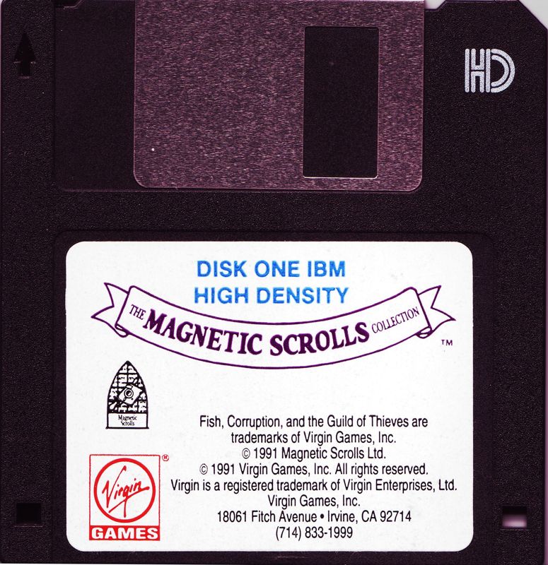 The Magnetic Scrolls Collection cover or packaging material - MobyGames