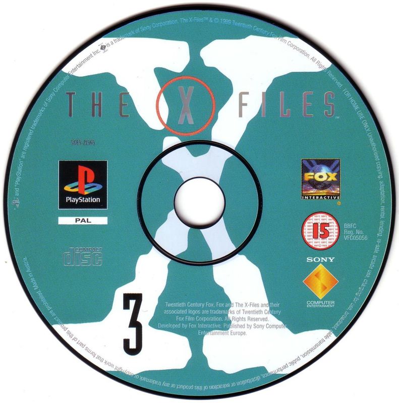 The X-Files Game cover or packaging material - MobyGames