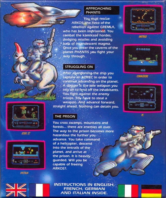 Game Over II cover or packaging material - MobyGames