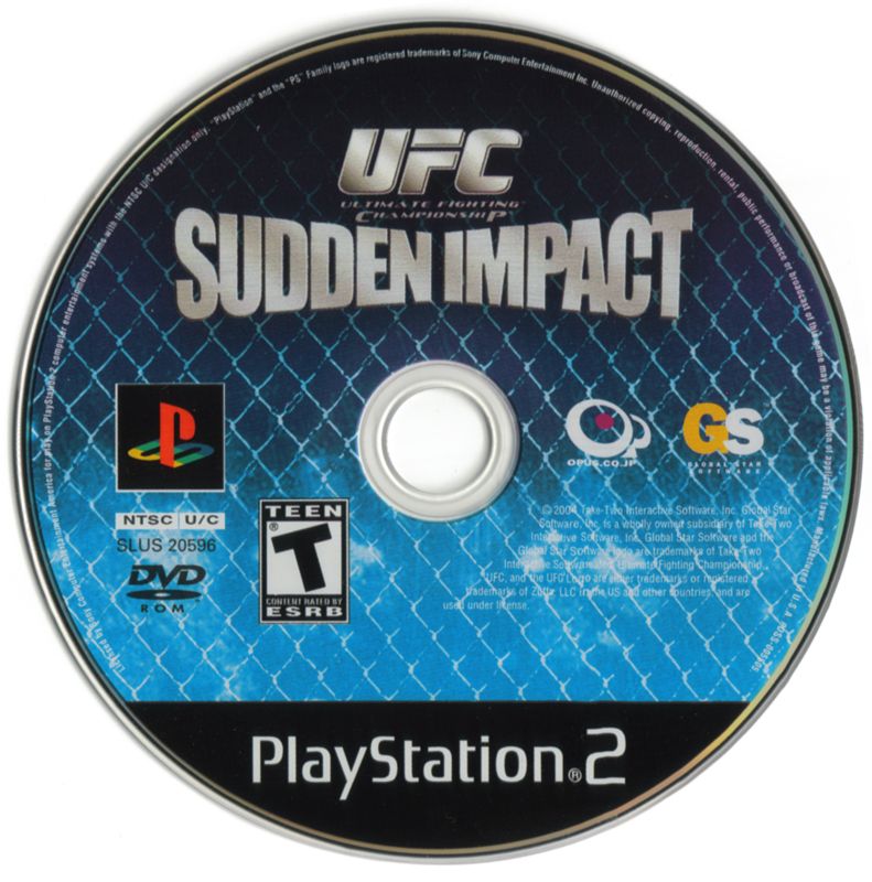 UFC Sudden Impact cover or packaging material - MobyGames