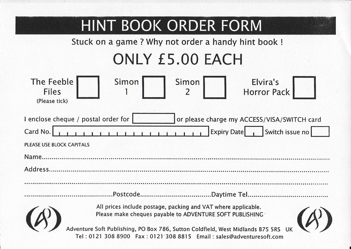 Simon the Sorcerer II: The Lion, the Wizard and the Wardrobe cover or ...