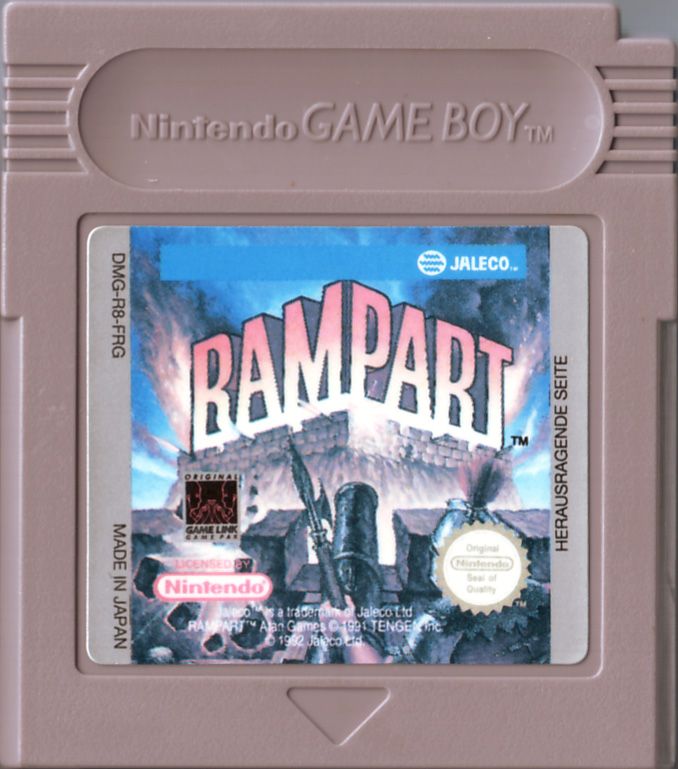 Rampart cover or packaging material - MobyGames