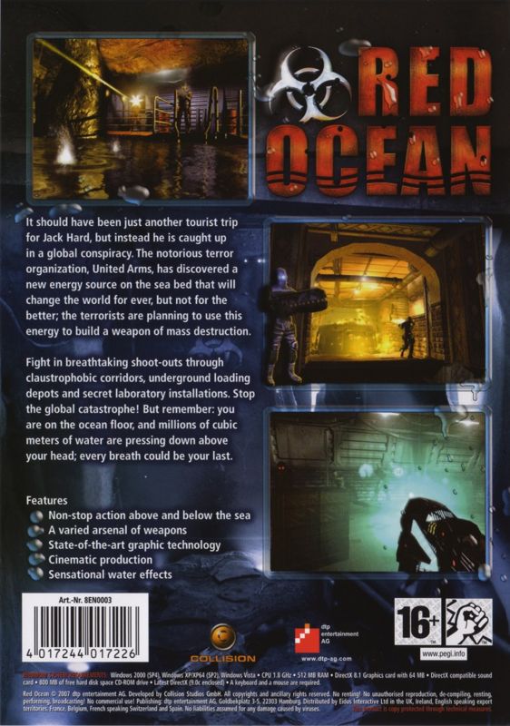 Red Ocean cover or packaging material - MobyGames
