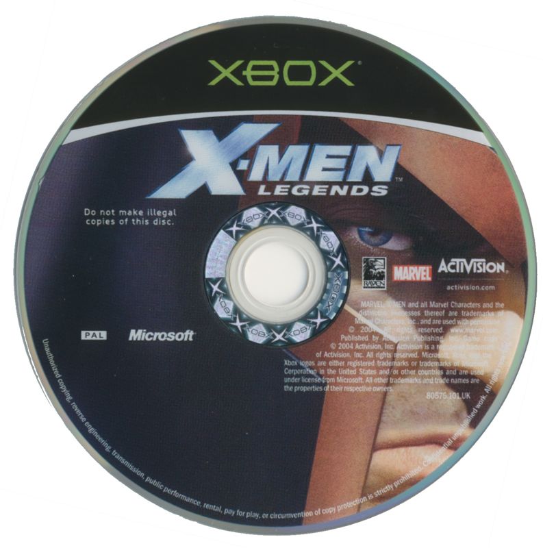 X-Men: Legends cover or packaging material - MobyGames