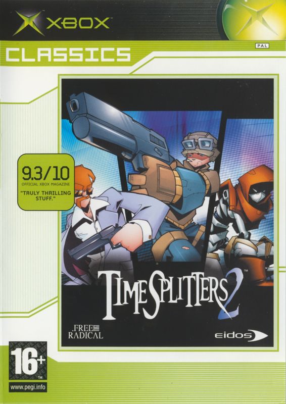 TimeSplitters 2 cover or packaging material - MobyGames