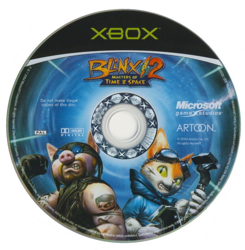 Blinx 2: Masters of Time & Space cover or packaging material - MobyGames