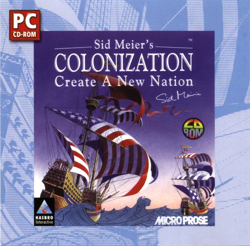 Sid Meier's Colonization cover or packaging material - MobyGames