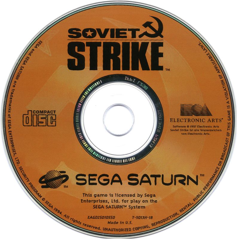 Soviet Strike cover or packaging material - MobyGames