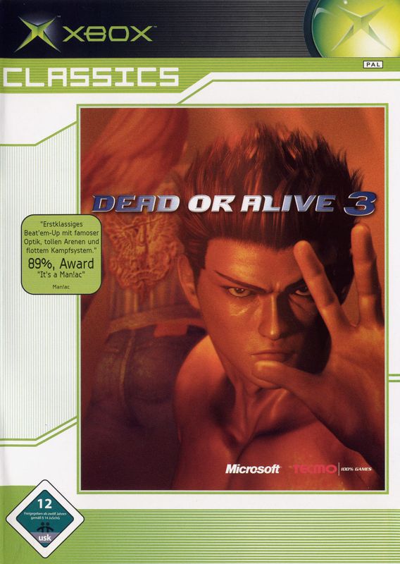 Dead or Alive 3 cover or packaging material - MobyGames