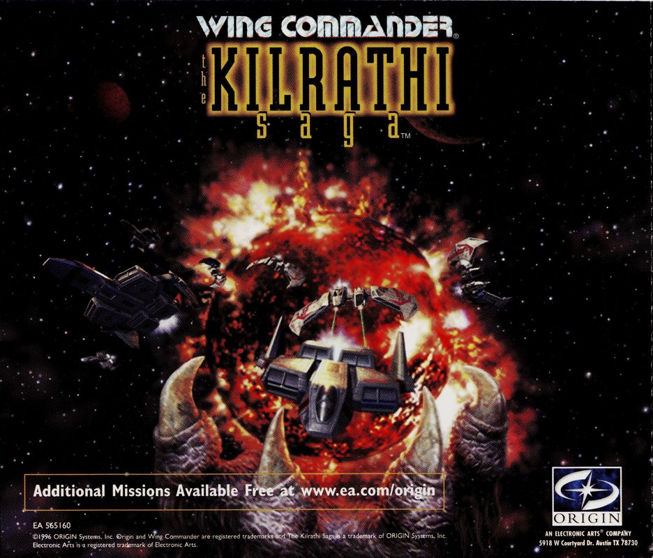 Wing Commander: The Kilrathi Saga cover or packaging material - MobyGames