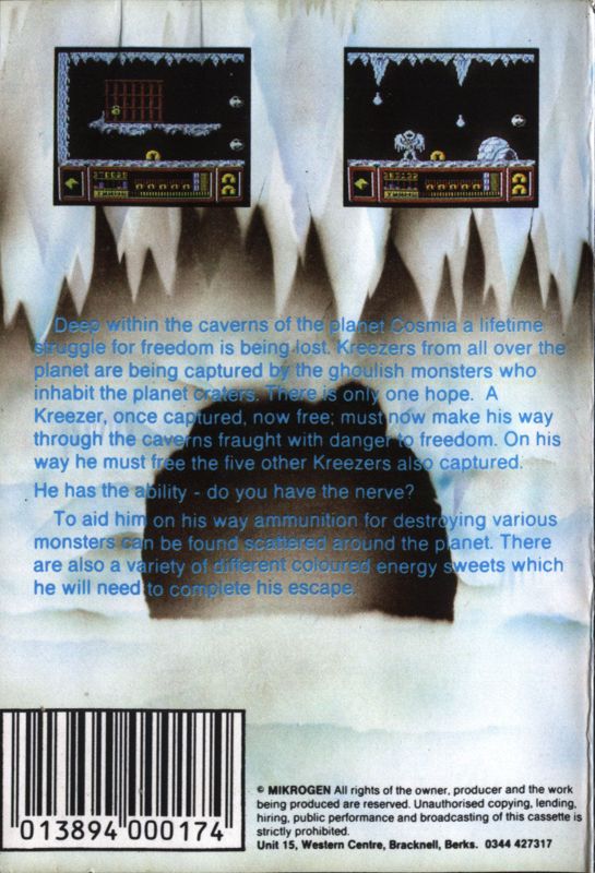 Frost Byte cover or packaging material - MobyGames