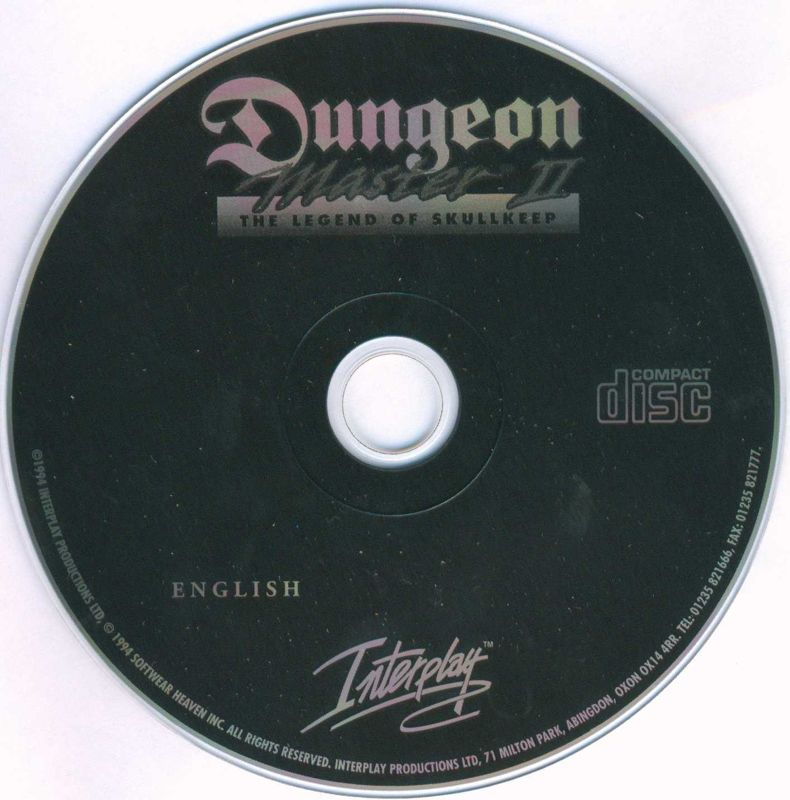 Dungeon Master II: Skullkeep cover or packaging material - MobyGames