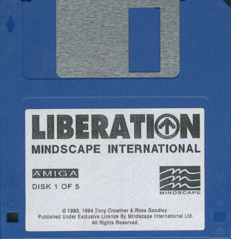 Liberation: Captive II cover or packaging material - MobyGames