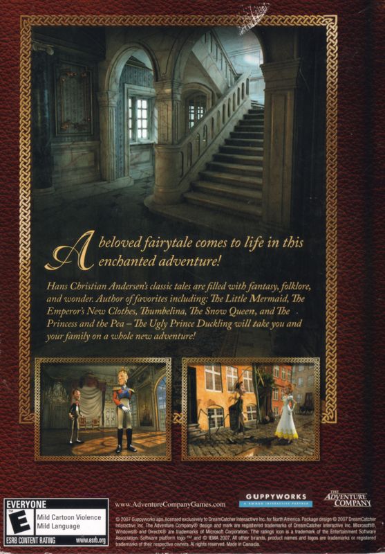 The Ugly Prince Duckling cover or packaging material - MobyGames