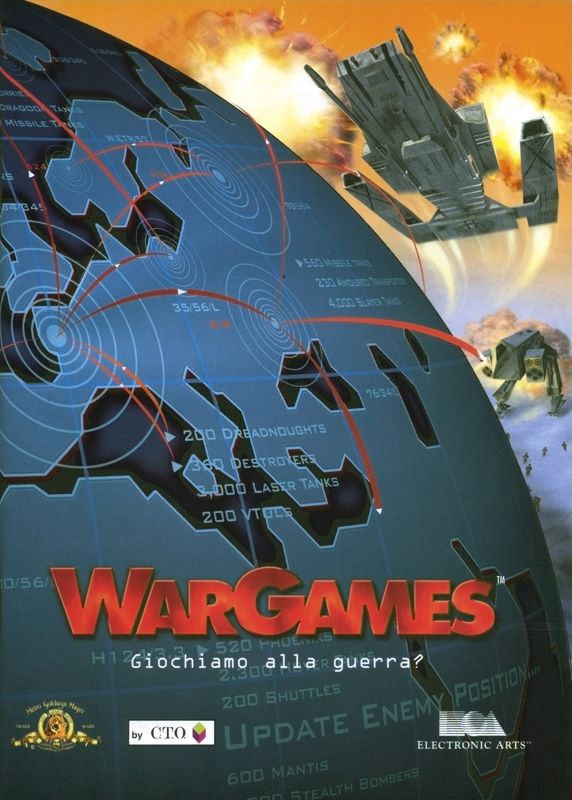 WarGames cover or packaging material - MobyGames