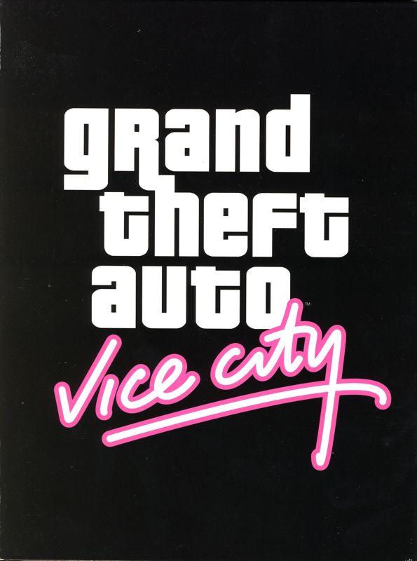 Grand Theft Auto: Vice City cover or packaging material - MobyGames