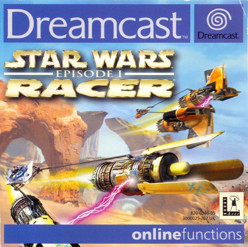 Star Wars: Episode I - Racer cover or packaging material - MobyGames