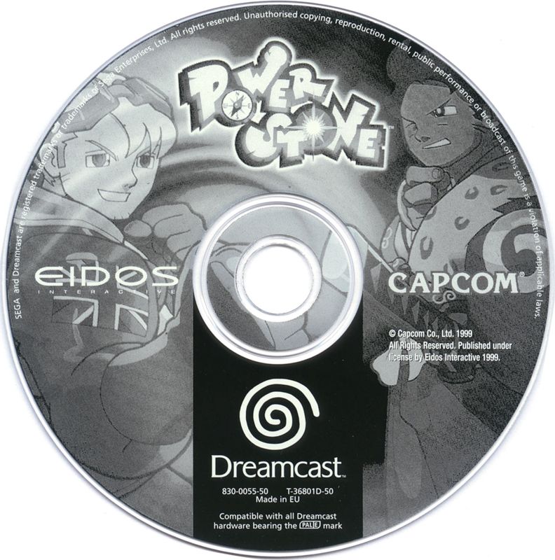Power Stone cover or packaging material - MobyGames