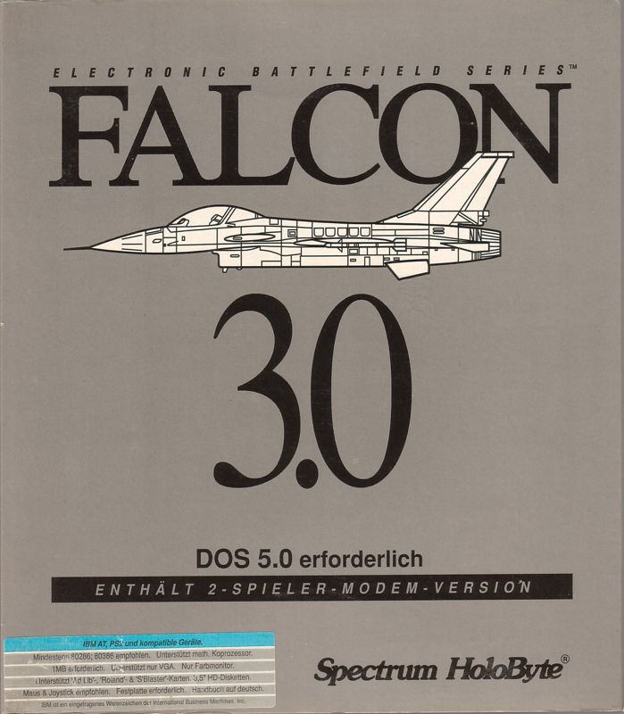 Falcon 3.0 cover or packaging material - MobyGames