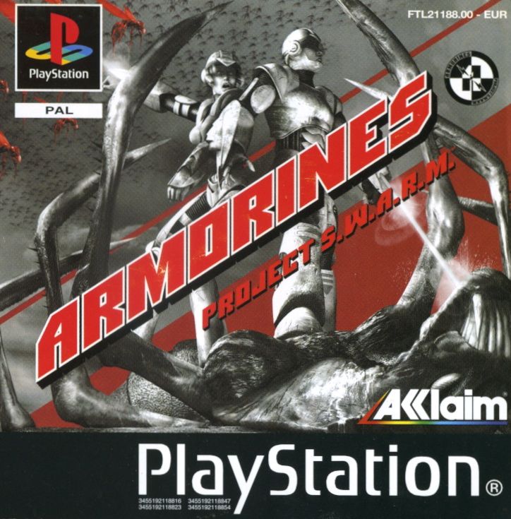 Armorines: Project S.W.A.R.M. cover or packaging material - MobyGames