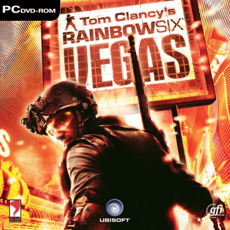 Tom Clancy's Rainbow Six: Vegas cover or packaging material - MobyGames