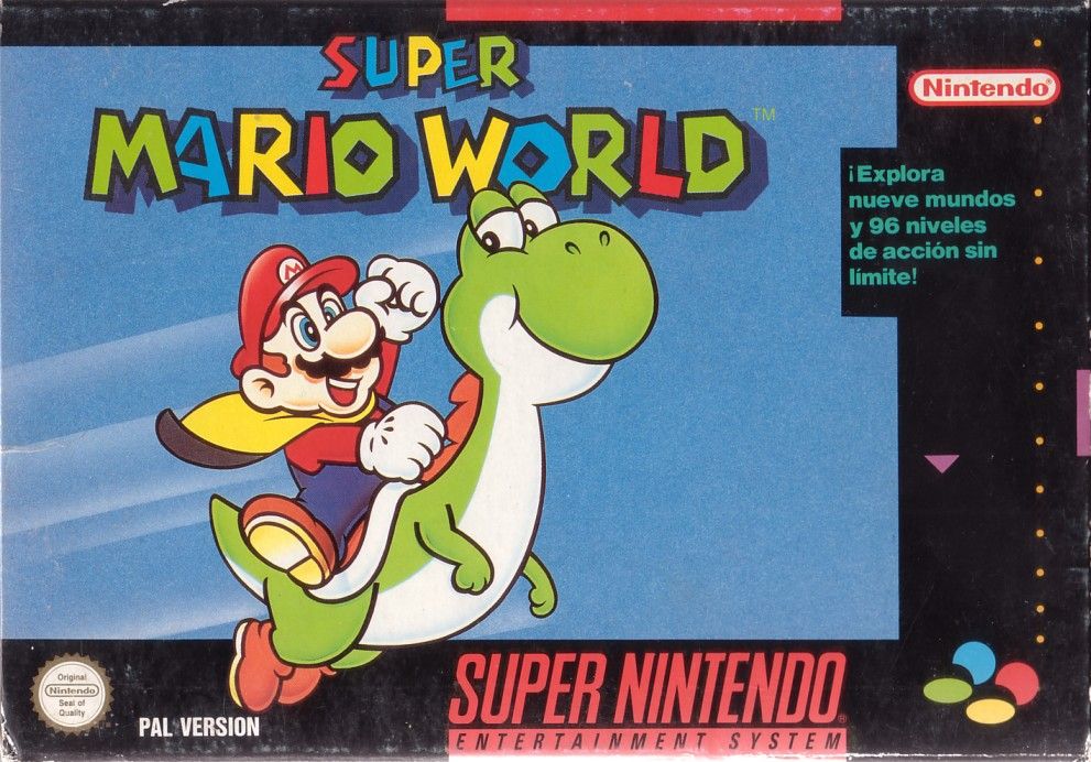 Super Mario World cover or packaging material - MobyGames
