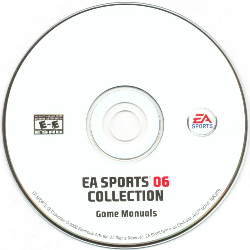 EA Sports: 06 Collection cover or packaging material - MobyGames