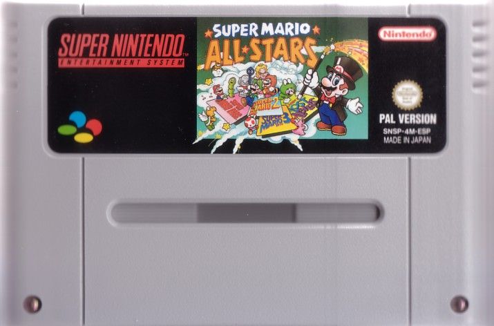 Super Mario All-Stars cover or packaging material - MobyGames