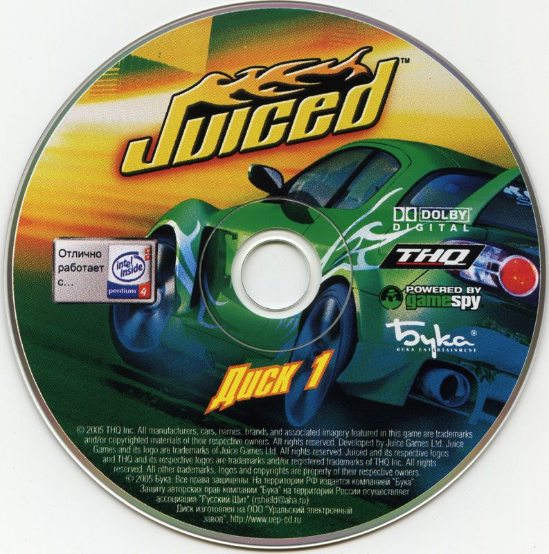 Juiced cover or packaging material - MobyGames