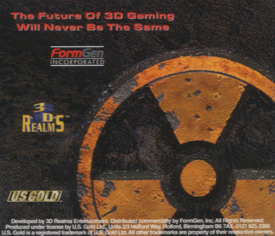Duke Nukem 3D cover or packaging material - MobyGames