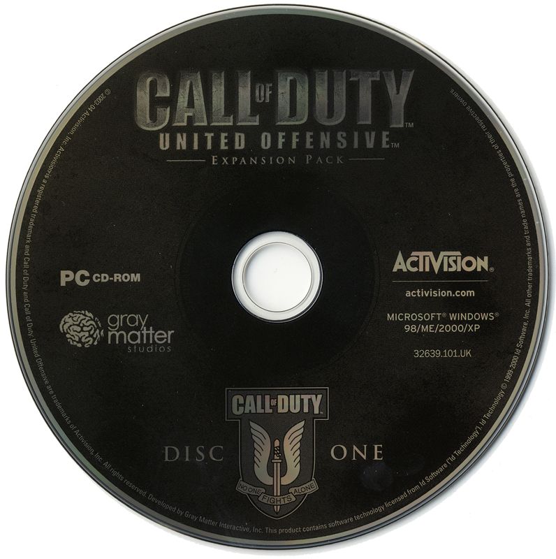 Call of Duty: United Offensive cover or packaging material - MobyGames
