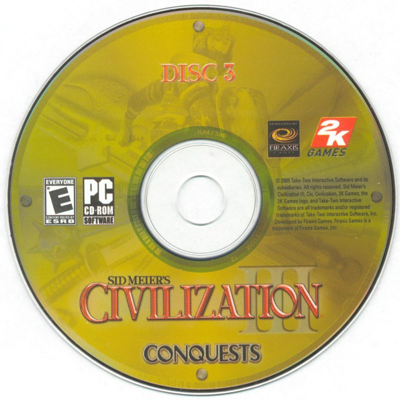 Sid Meier's Civilization III: Complete cover or packaging material ...
