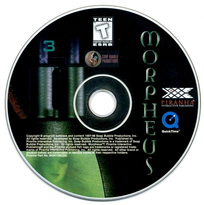 Morpheus cover or packaging material - MobyGames