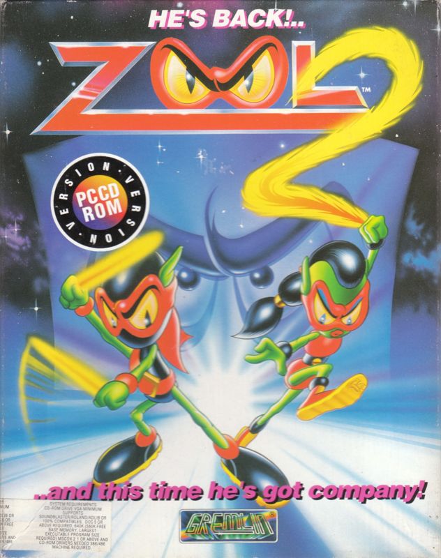 Zool 2 cover or packaging material - MobyGames
