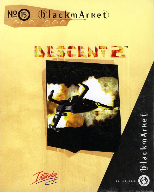 Descent II cover or packaging material - MobyGames
