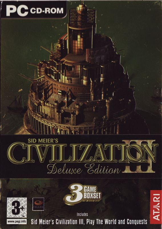 Sid Meier's Civilization III: Complete cover or packaging material ...