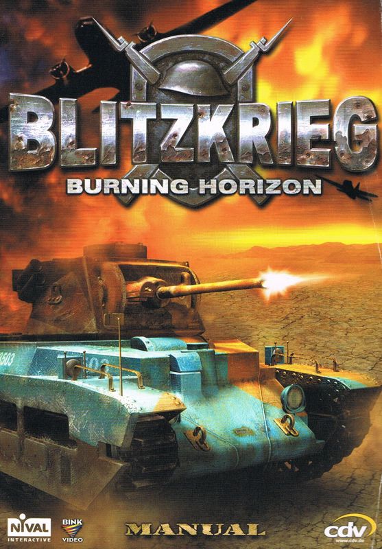 Blitzkrieg: Burning Horizon cover or packaging material - MobyGames