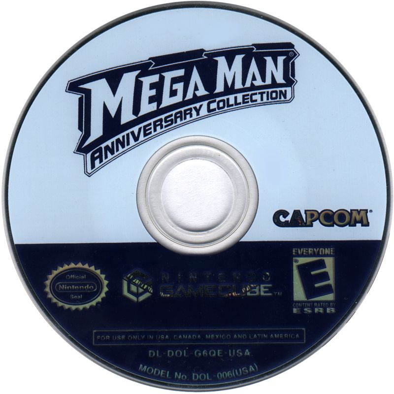 Mega Man: Anniversary Collection cover or packaging material - MobyGames
