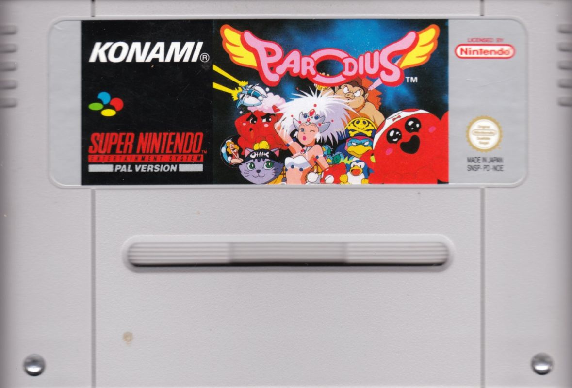 Parodius cover or packaging material - MobyGames