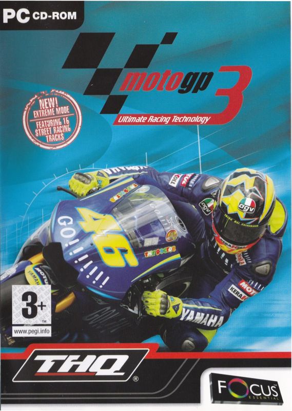 MotoGP: Ultimate Racing Technology 3 cover or packaging material ...