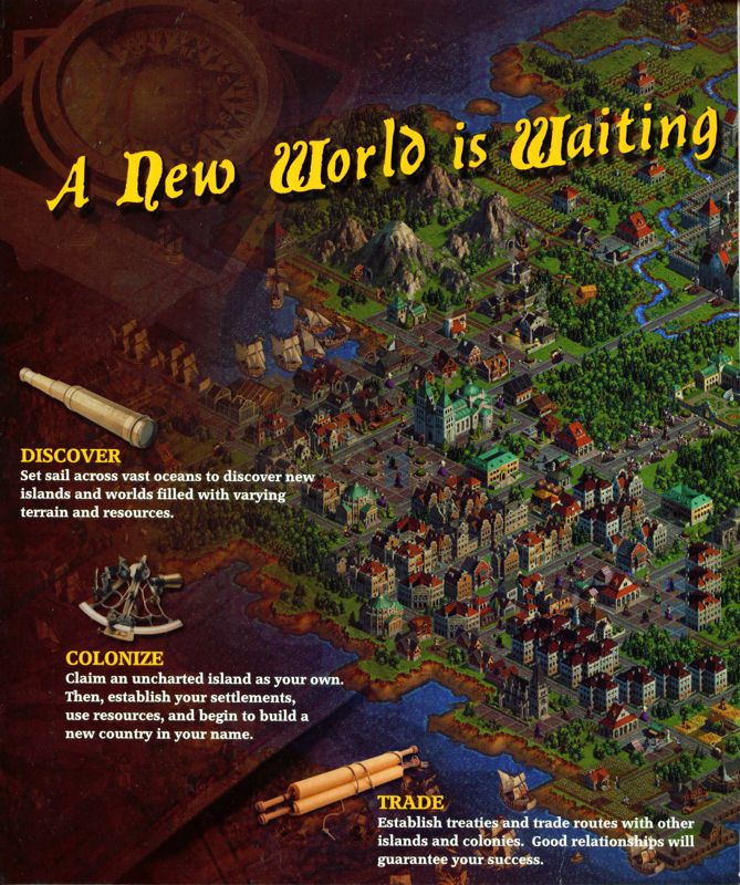 1602 A.D. cover or packaging material - MobyGames